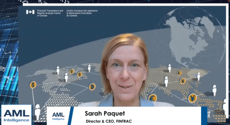 EXCLUSIVE: FINTRAC Director Sarah Paquet's stellar speech